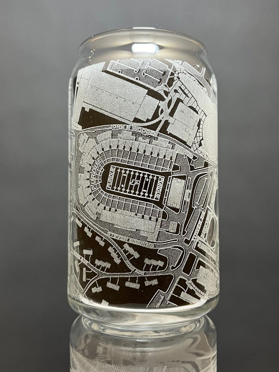 Purdue Pint Glass Officially Licensed! Ross-ade Stadium - Etsy