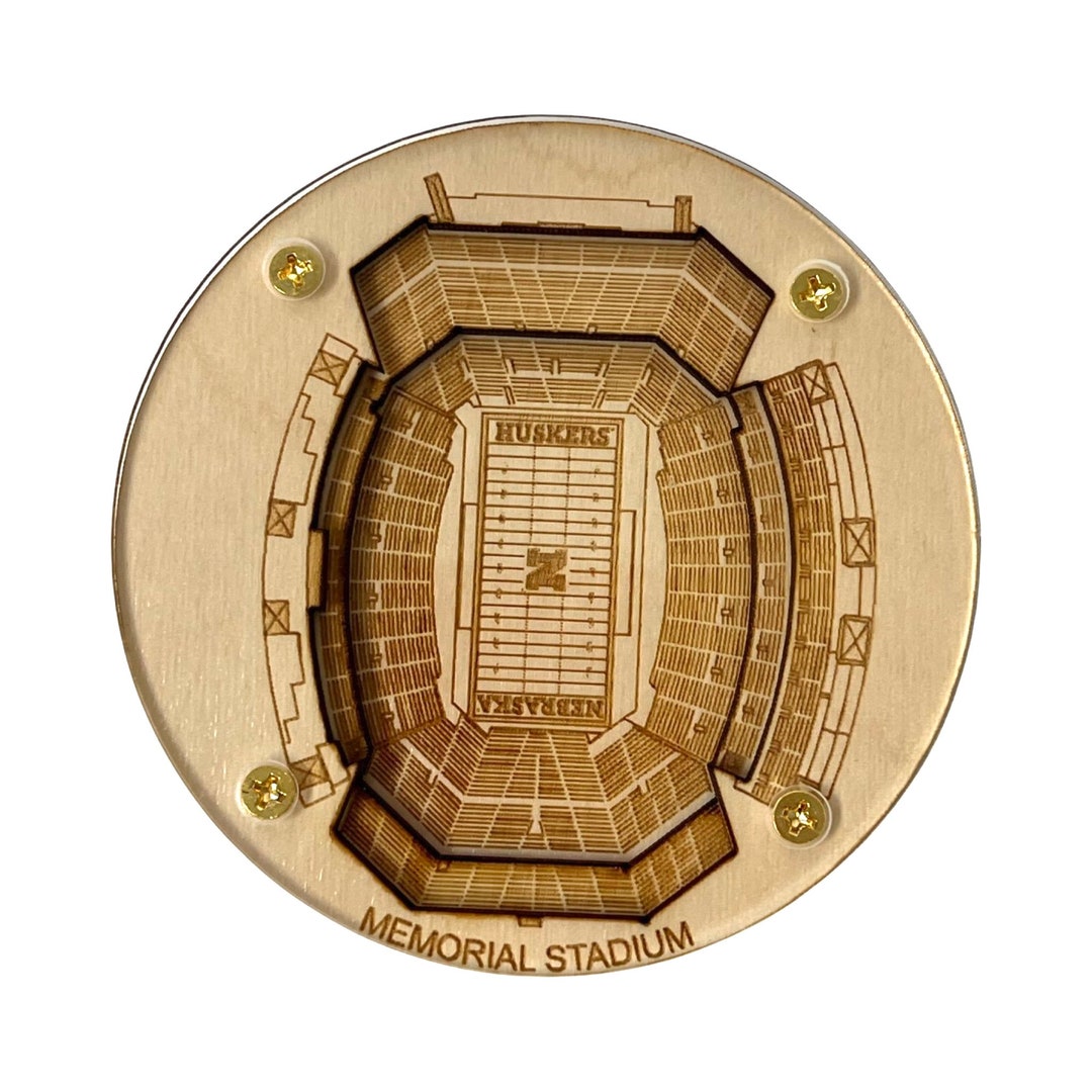 The Original Stadium Coaster! Officially Licensed! University of ...