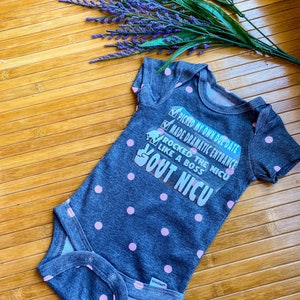 Peace Out NICU NICU Baby Onesie Nicu Graduate Going Home - Etsy