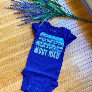 Peace Out NICU NICU Baby Onesie Nicu Graduate Going Home - Etsy