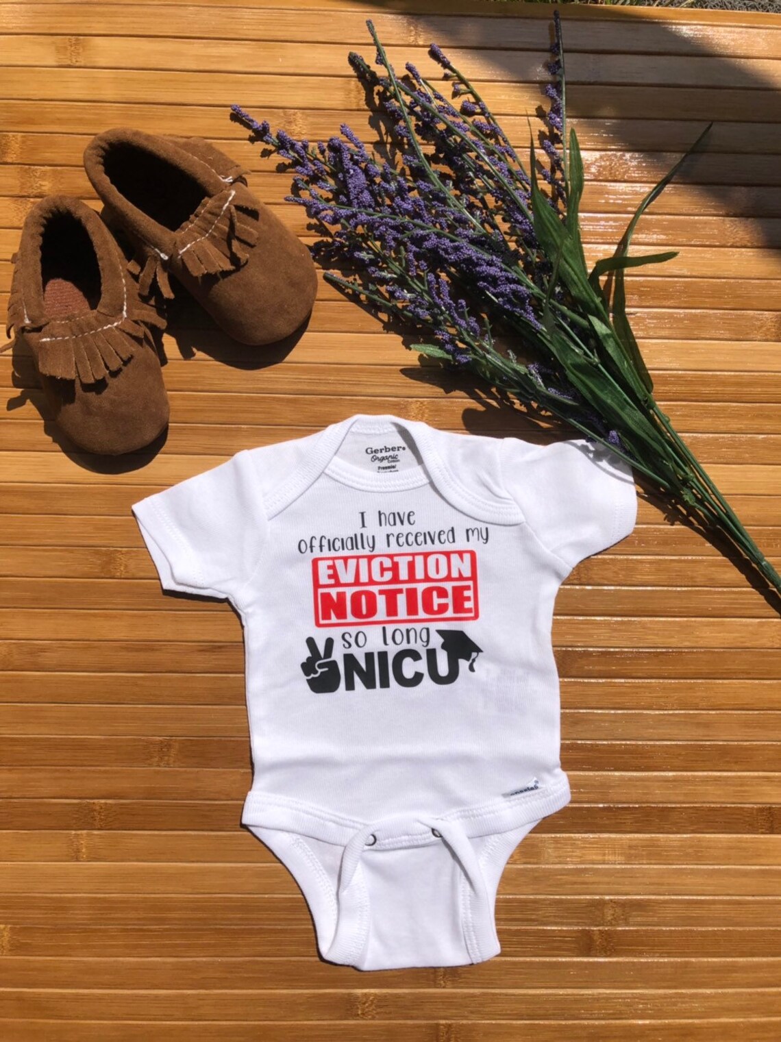 Peace Out NICU NICU Baby Onesie Nicu Graduate Going Home | Etsy