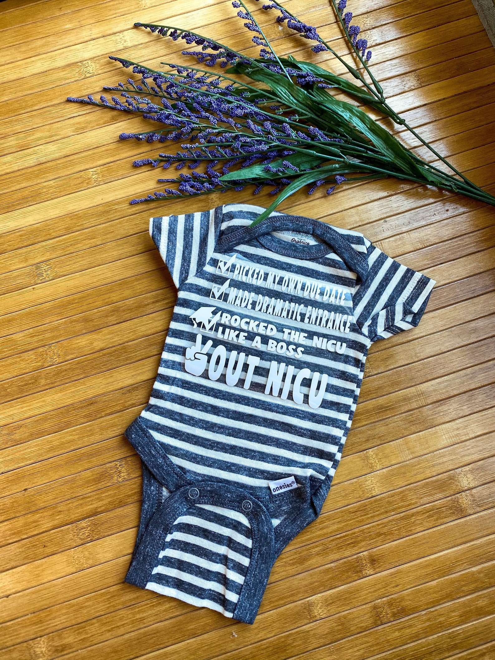 Peace Out NICU NICU Baby Onesie Nicu Graduate Going Home - Etsy