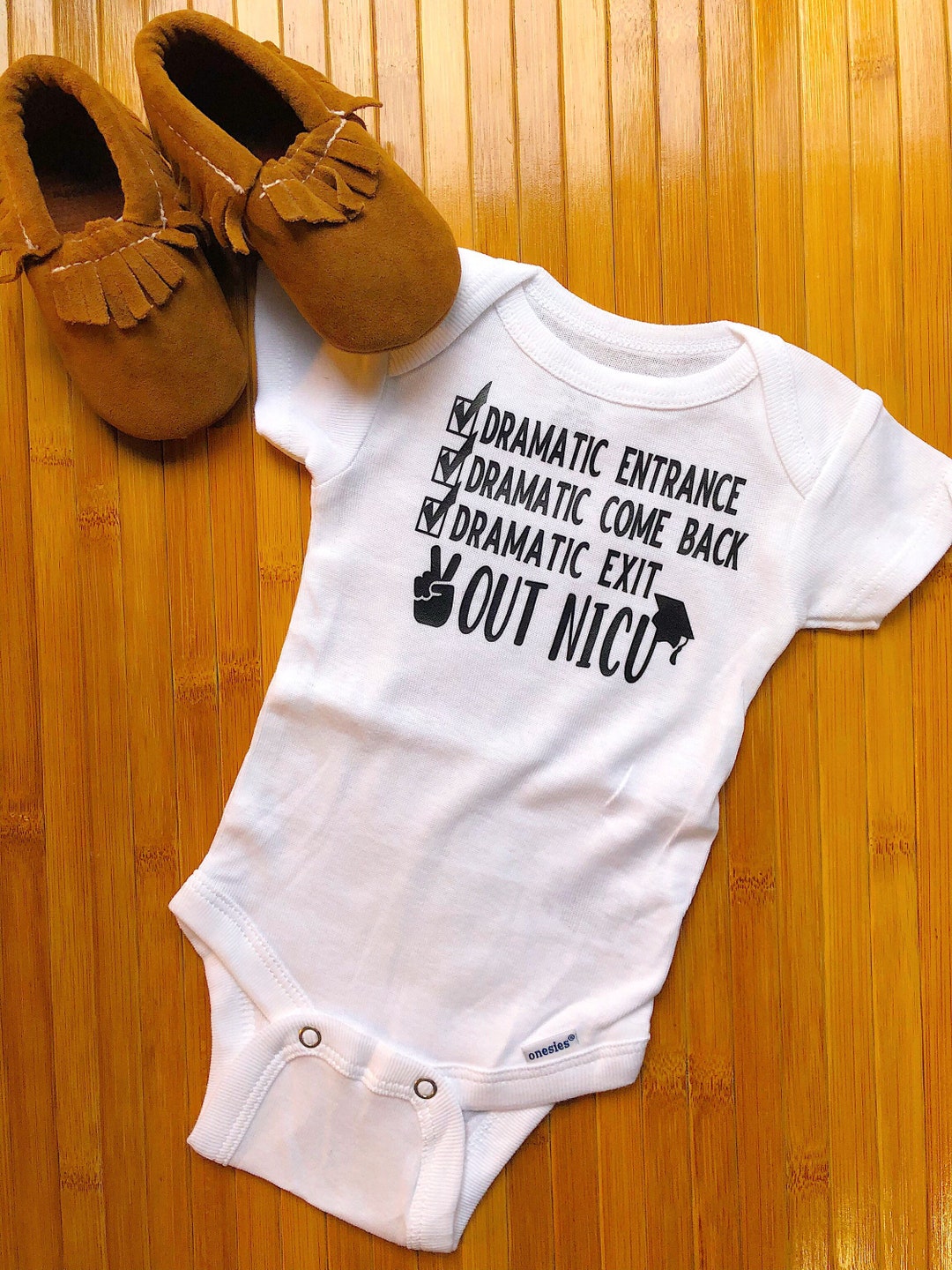 Peace Out NICU - NICU Baby Onesie - Nicu Graduate - Going Home Onesie ...
