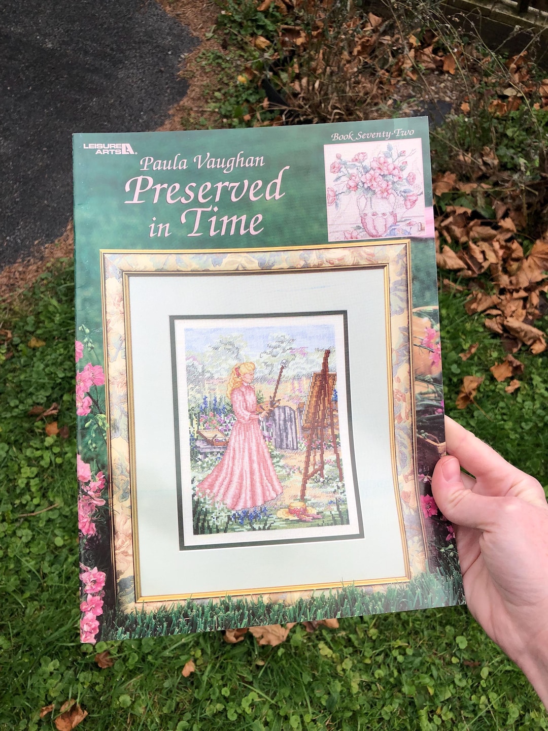 Preserved in Time Paula Vaughan Cross Stitch Book, Ten Full Color ...