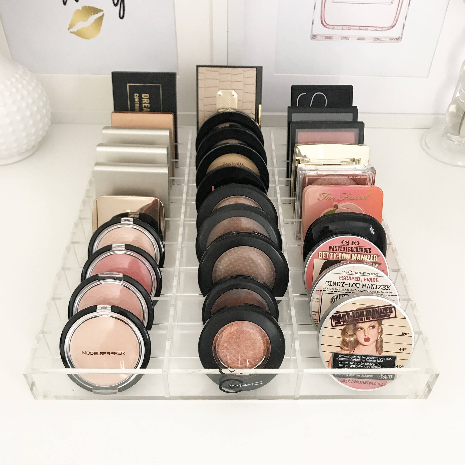 VC Tray - Set 3 Makeup Tray and Dividers Makeup Organiser - Etsy