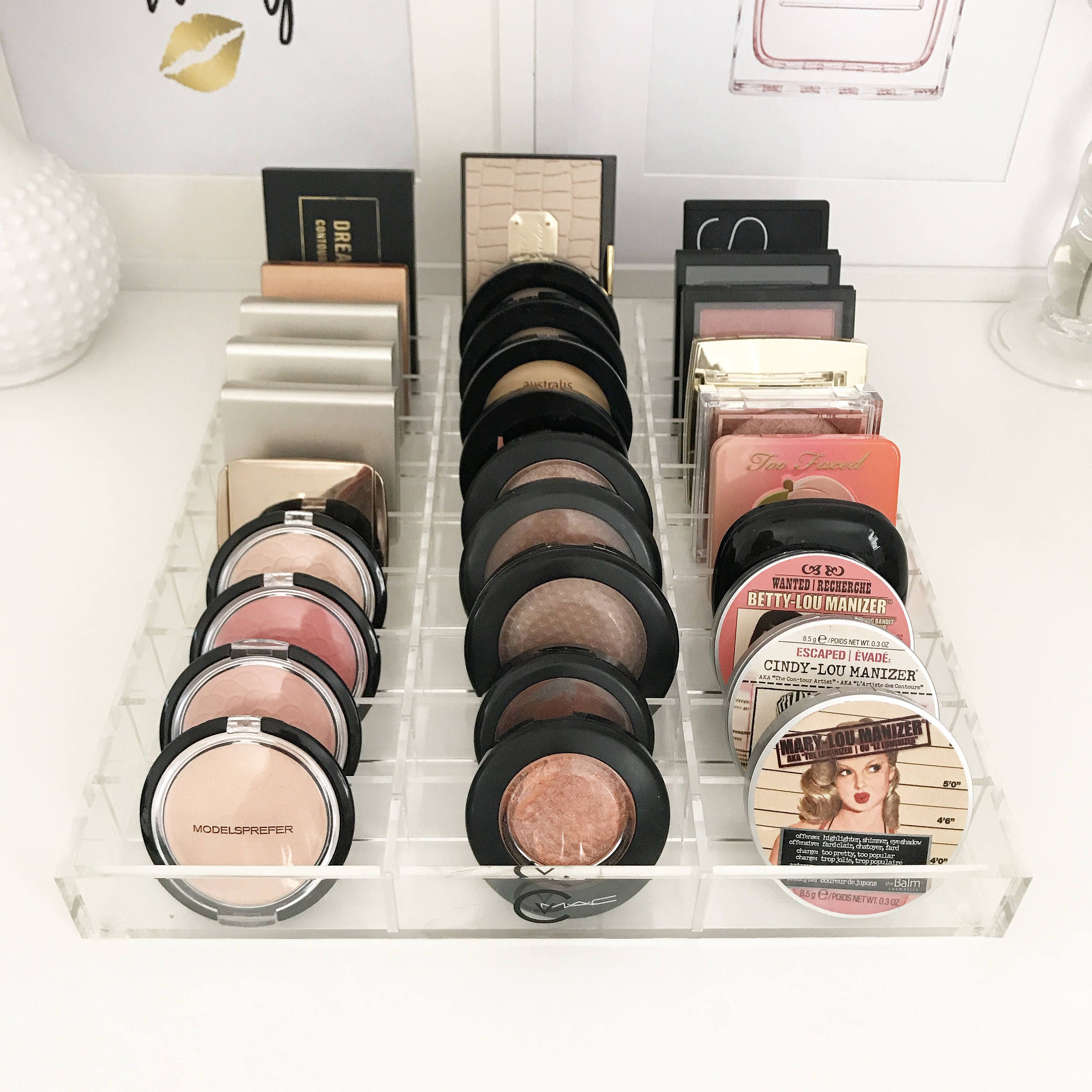 VC Tray Set 3 Makeup Tray and Dividers Makeup Organiser | Etsy