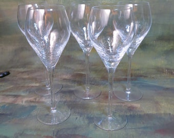 Vintage wine glasses | Etsy