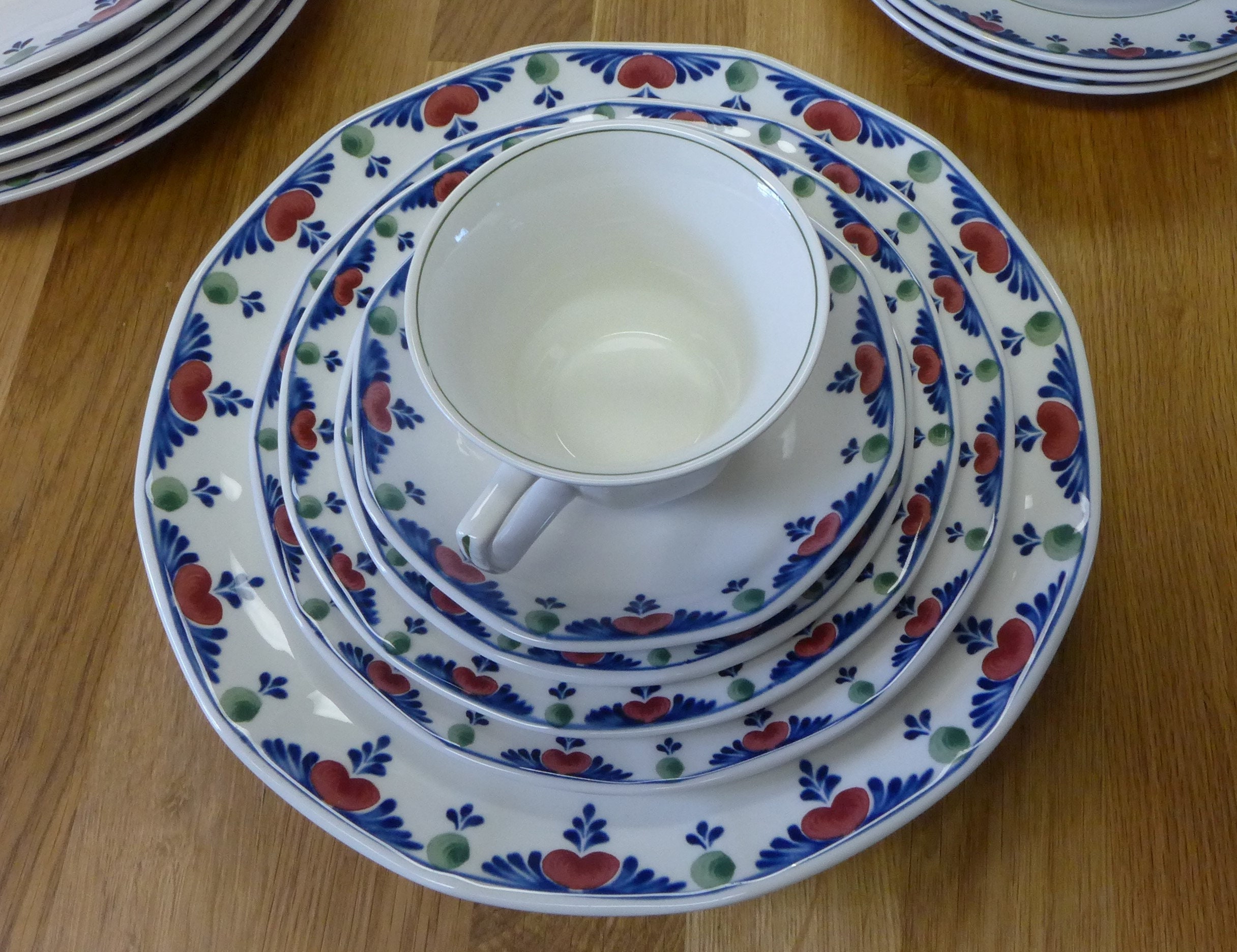 Updated Set of Adams China "veruschka" Pattern Dishes Mostly Excellent ...