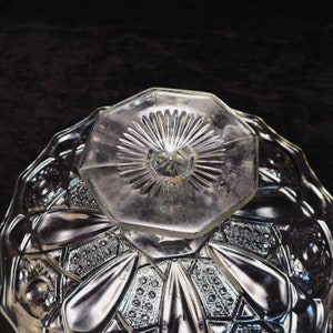 EAPG Mckee Glass Pattern Quintec Gorgeous Pressed Glass Pedestal Cake ...