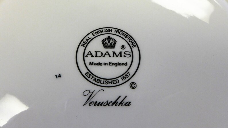 Updated Set of Adams China "veruschka" Pattern Dishes Mostly Excellent ...