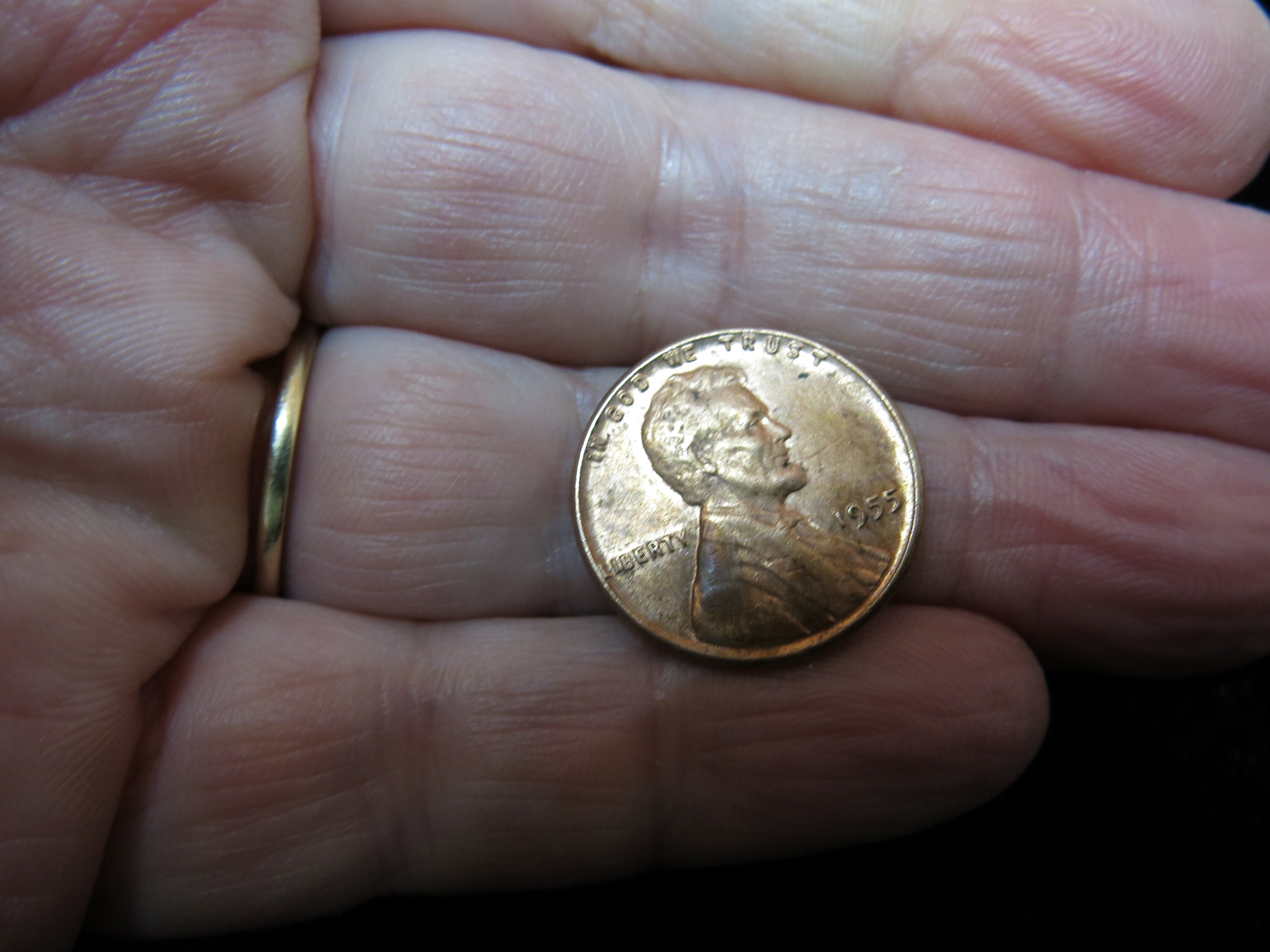 1955 Lincoln Head Wheat Penny Without Mint Mark-very Good - Etsy