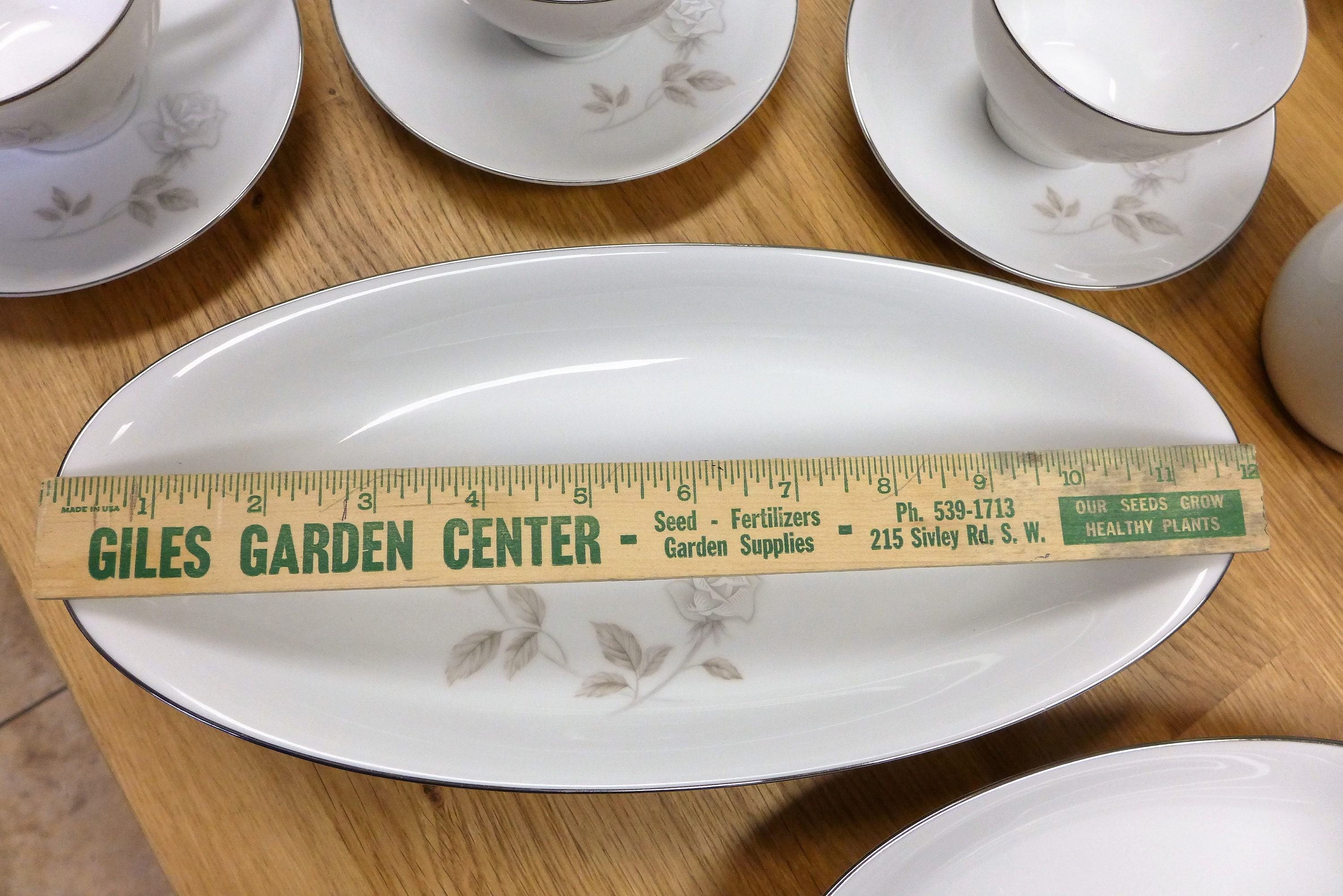 Retro 1960's Noritake Rosay Pattern #6216 44 Piece Set With Serving ...