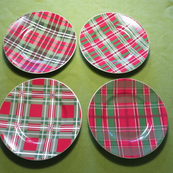 Plaid Dishes - Etsy