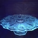 EAPG Mckee Glass Pattern Quintec Gorgeous Pressed Glass Pedestal Cake ...