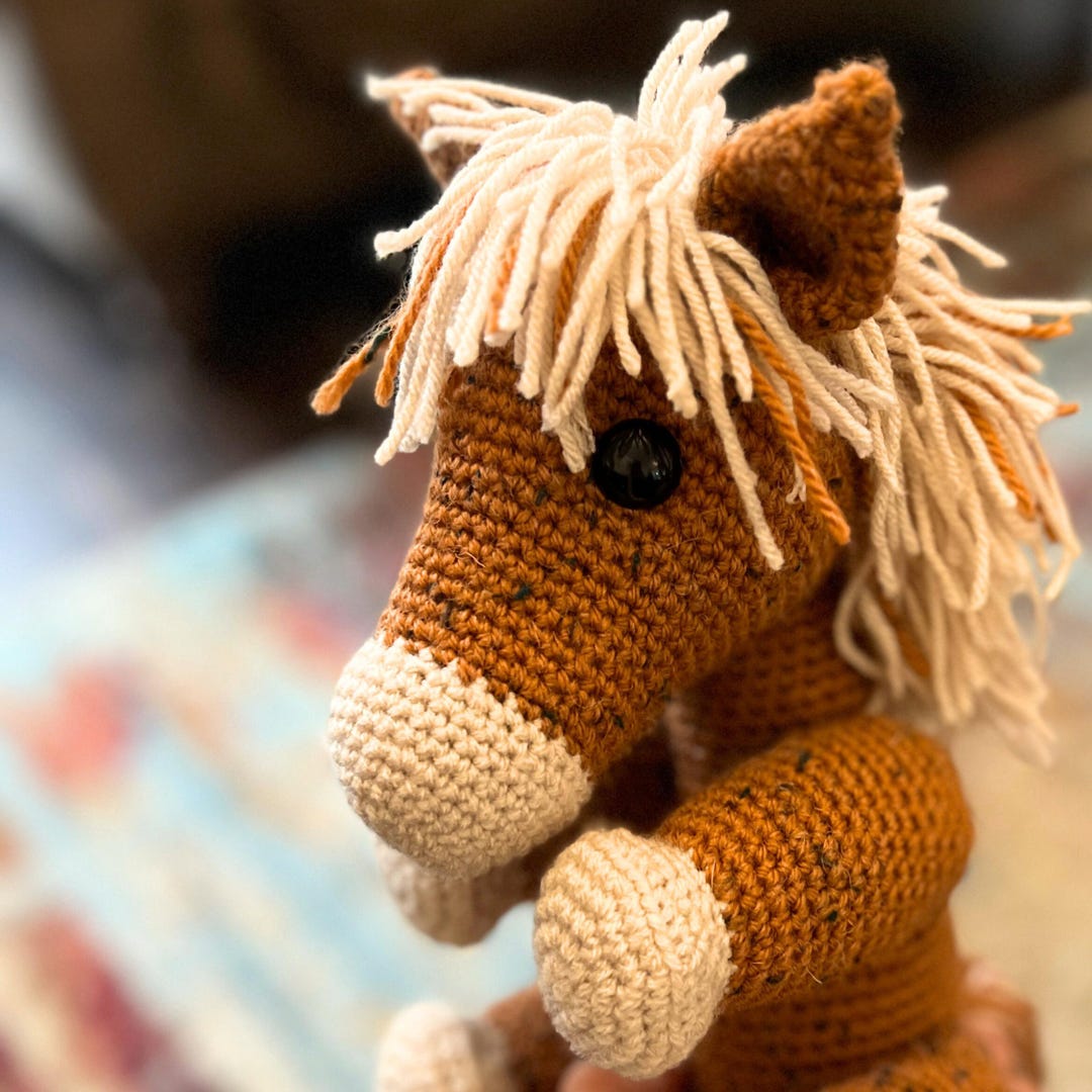 Crochet Shetland Pony Pattern - PDF Download Amigurumi Pony Pattern ...