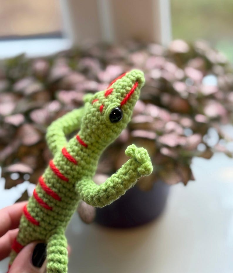 Madagascar Giant Day Gecko Crochet Pattern - PDF Download Crochet ...