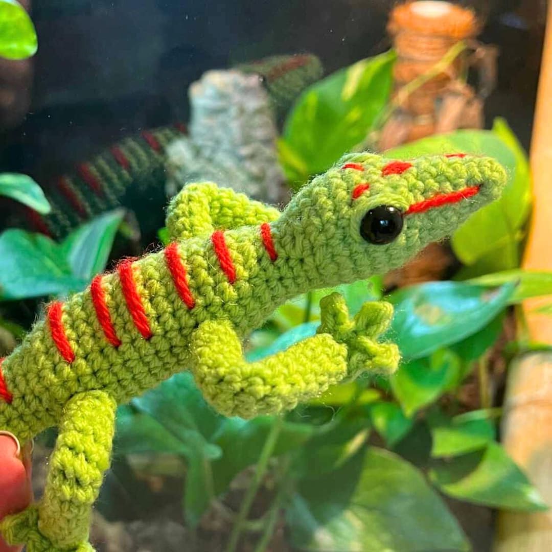 Madagascar Giant Day Gecko Crochet Pattern - PDF Download Crochet ...