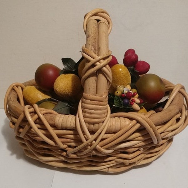 Cane Basket - Etsy