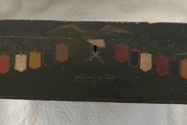 Vintage Decorated Artists' Box - Etsy