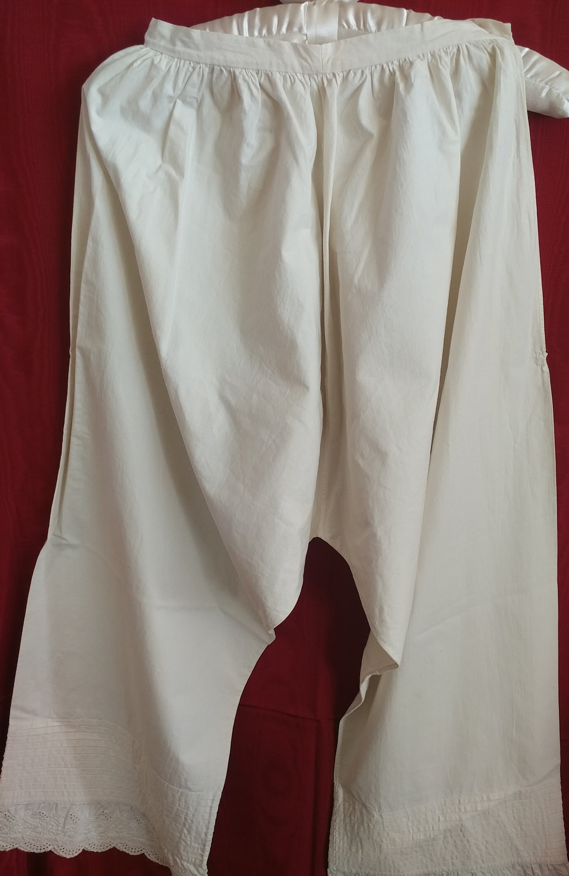 Victorian Bloomers With Tucks and Embroidery - Etsy