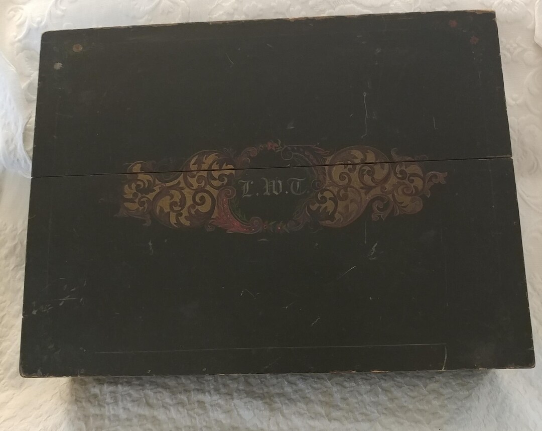 Vintage Decorated Artists' Box - Etsy