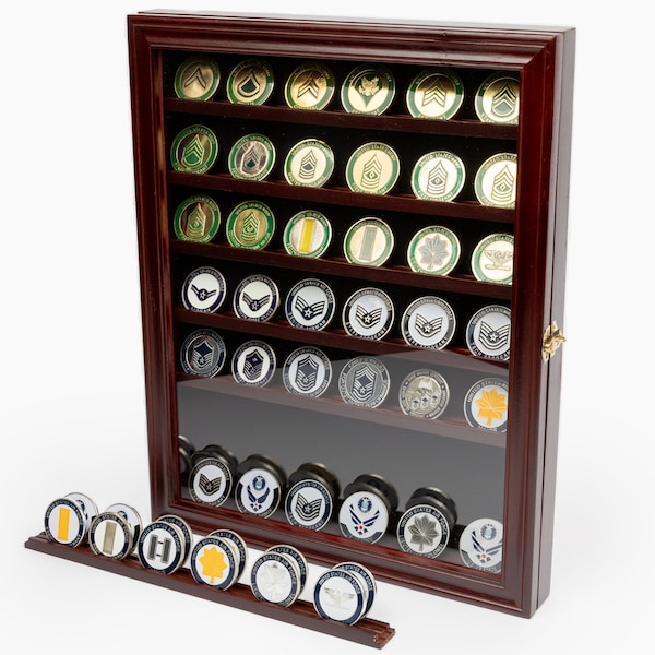 Challenge Coin Display Case - Etsy