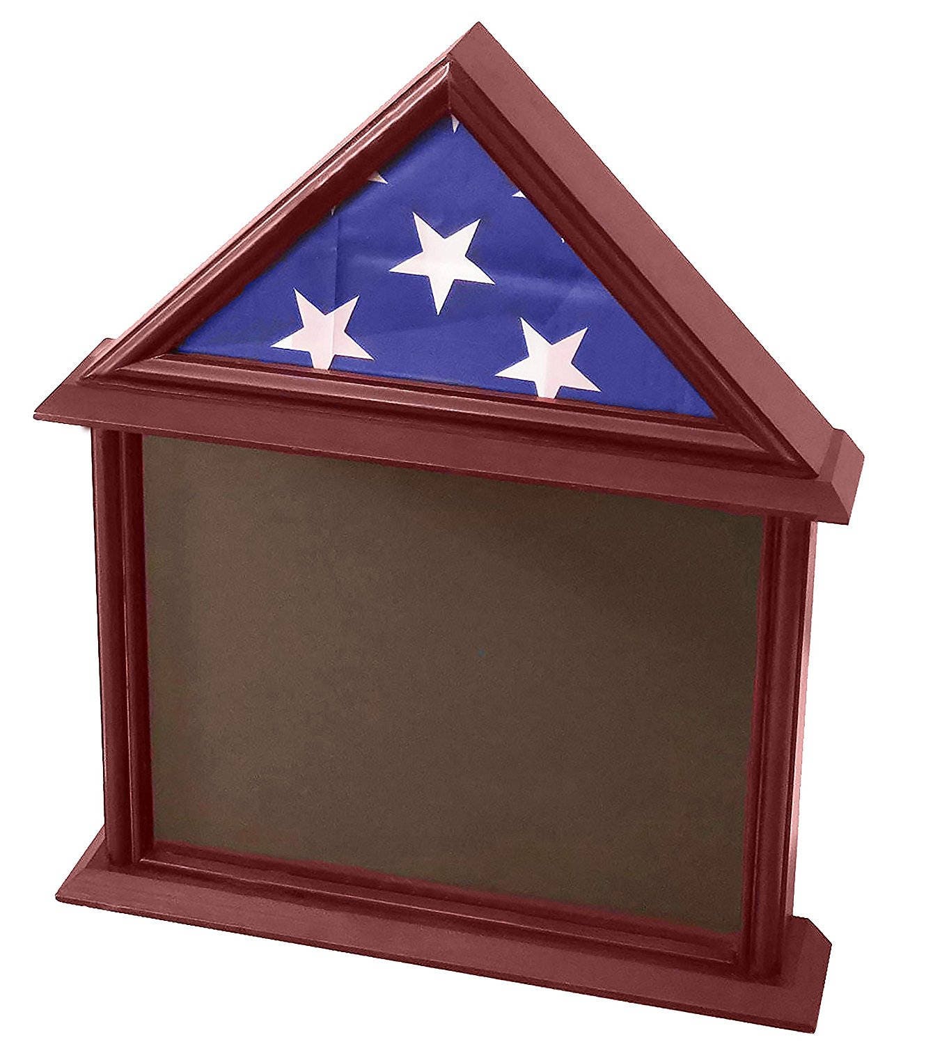 DECOMIL 3x5 Flag Display Case with Certificate and Document | Etsy