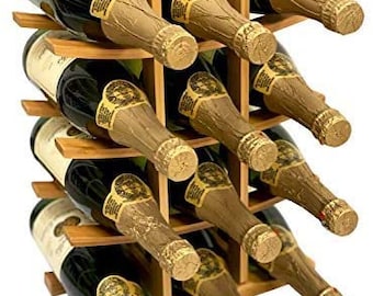 36 Bottle Stackable Modular Wine Rack Wine Storage Rack | Etsy UK