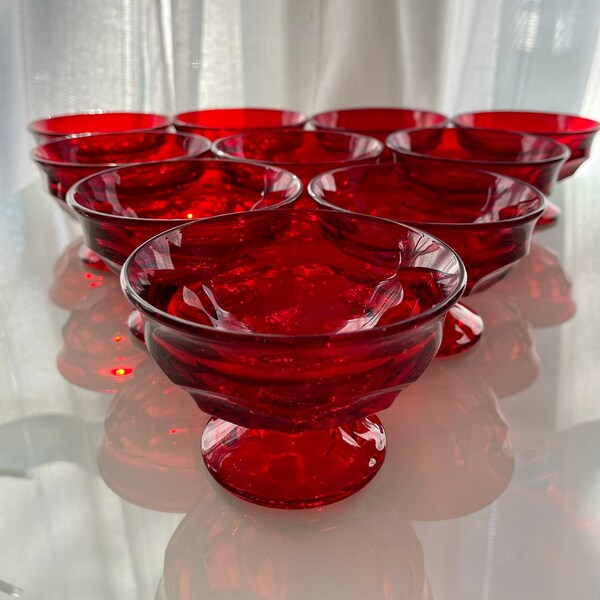 Viking Glass Ruby - Etsy