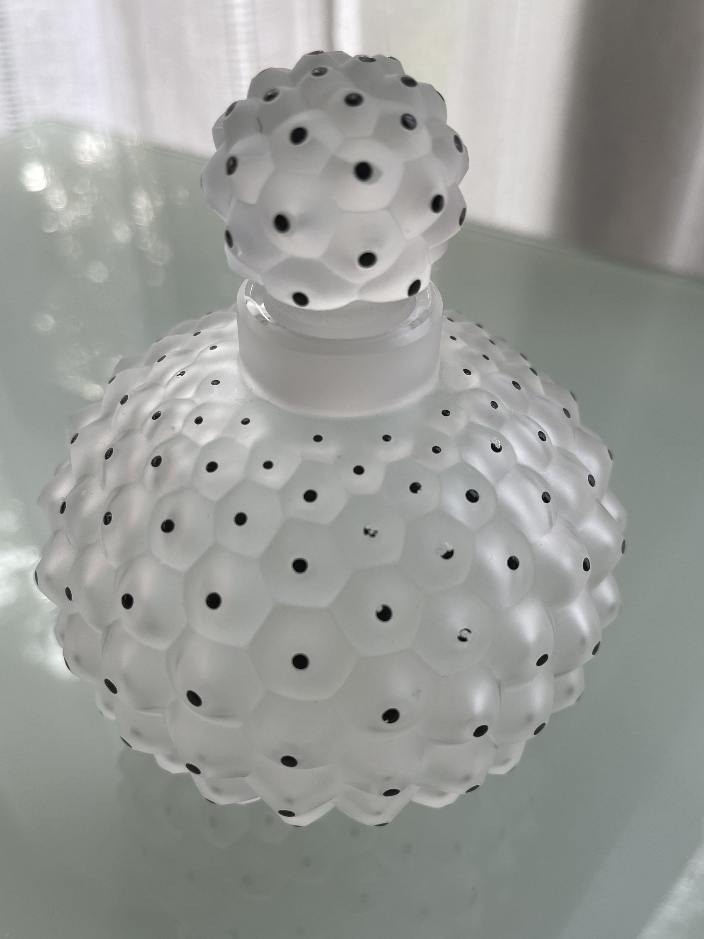 Lalique cactus Perfume Bottle or Powder Box | Etsy
