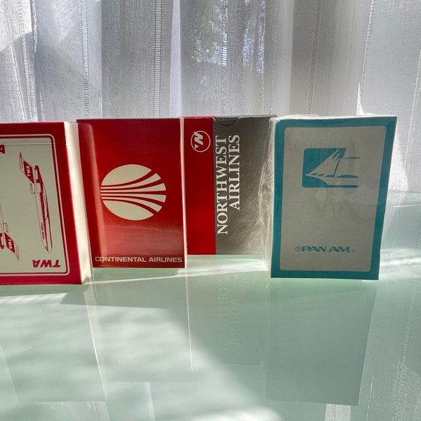 American Airlines Playing Cards - Etsy