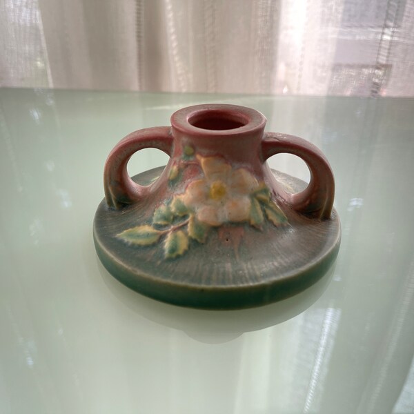 Roseville Pottery Candlestick Holders - Etsy