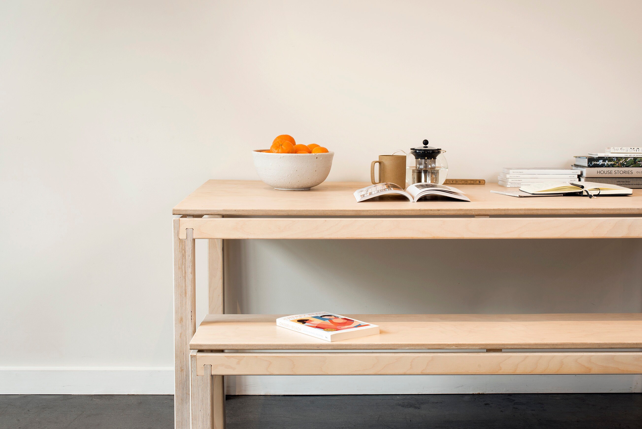 Plywood Bench Seat I Birch Ply I Slots Together Easily I Floating Top ...