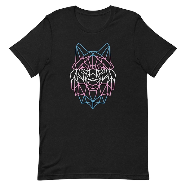 Geometric Wolf - Etsy