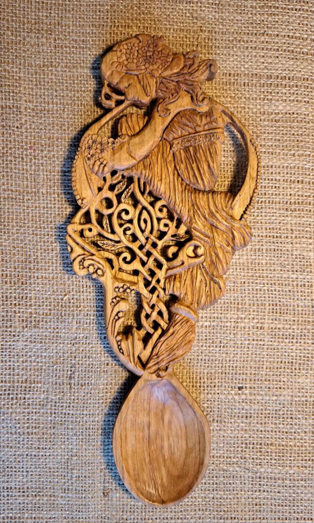 Myfanwy Welsh Lovespoon - Etsy