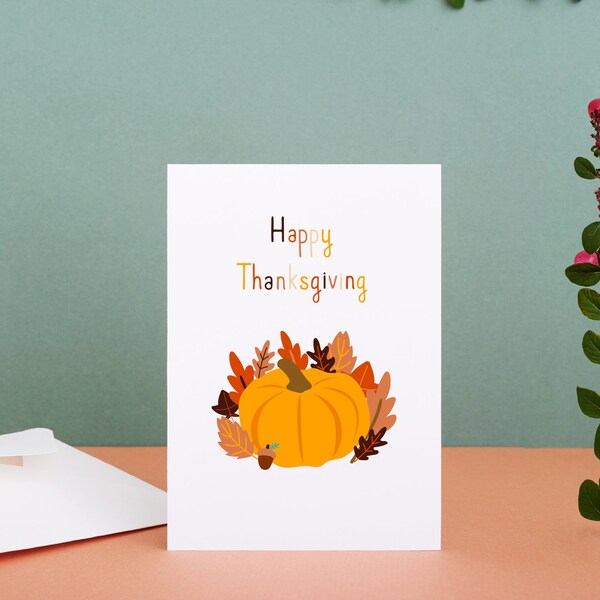 Thanksgiving Cards - Etsy