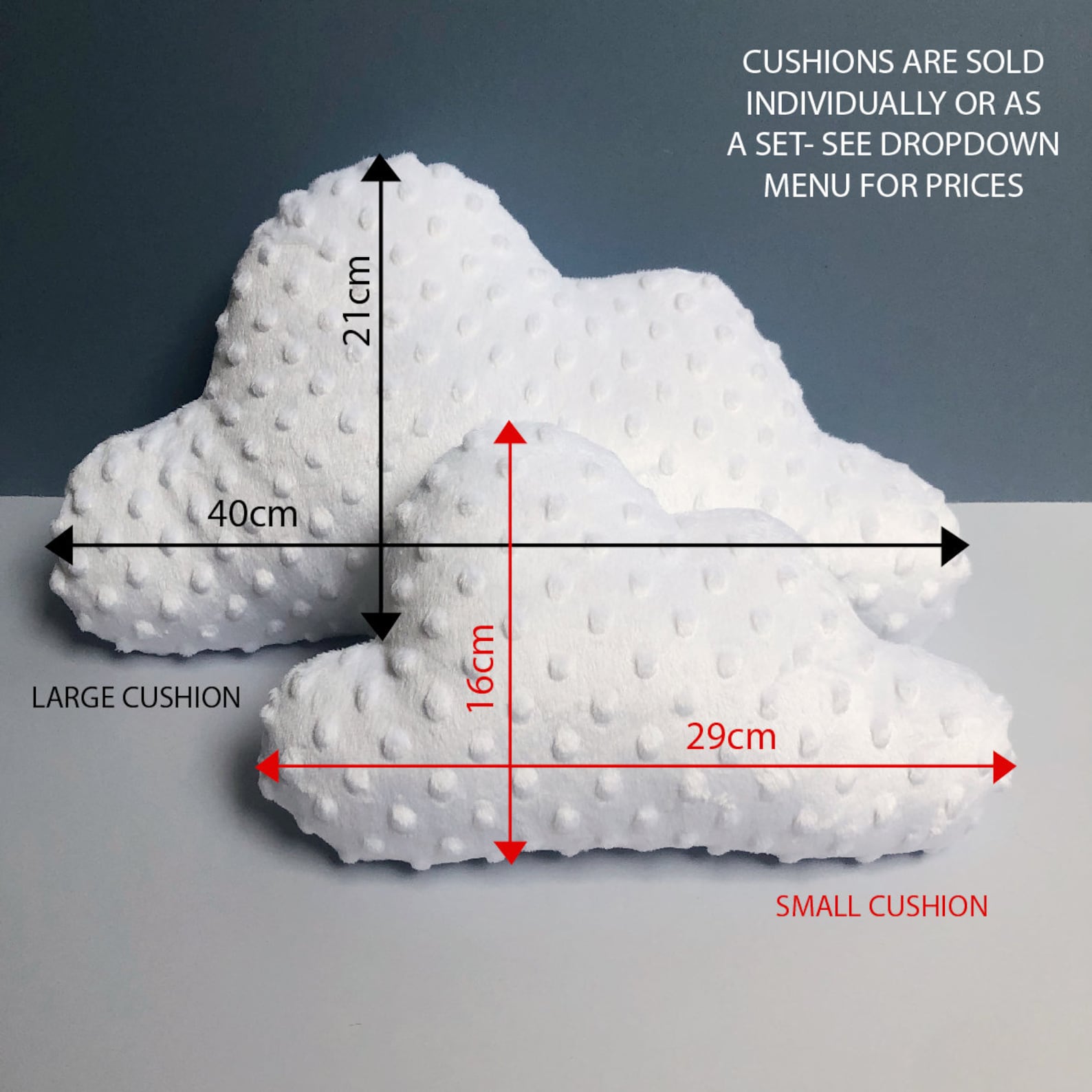 Cloud Cushion White Dimple Fleece Cloud Cushion Neutral | Etsy