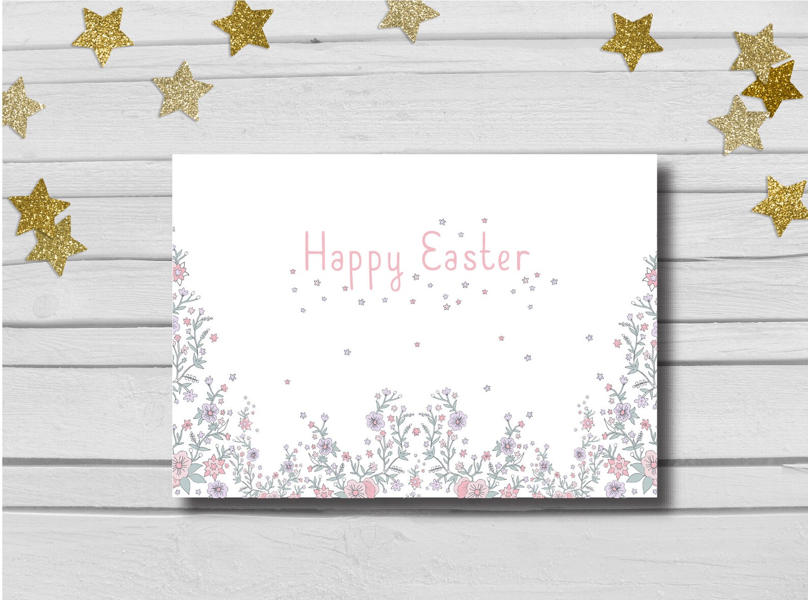 Easter Cards Pack Set of 6 Easter Cards Happy Easter Hoppy - Etsy UK