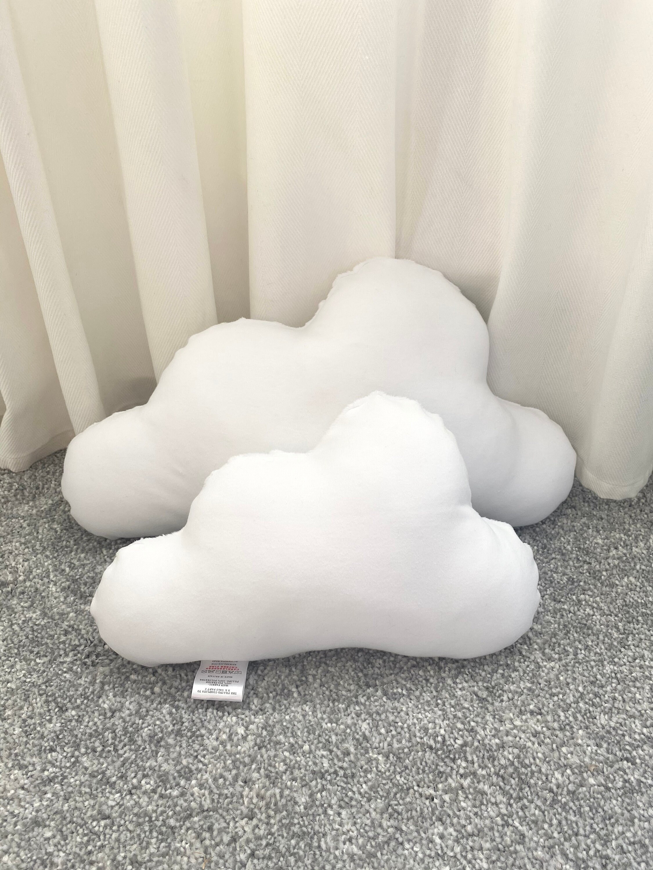 Cloud Cushion White Dimple Fleece Cloud Cushion Neutral | Etsy