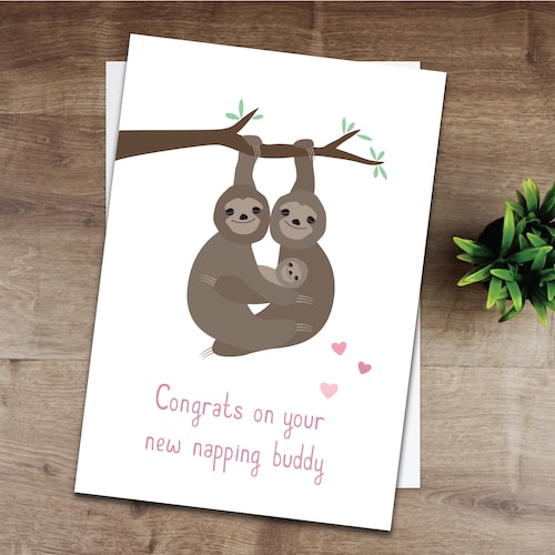 Funny New Baby Card Funny Baby Card Baby Congratulations - Etsy Australia