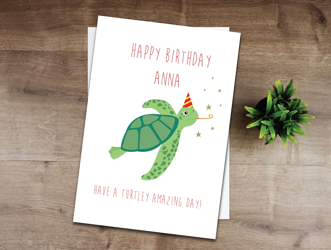 Pun Card Personalised Card Birthday Day Card Funny Birthday Day Card ...