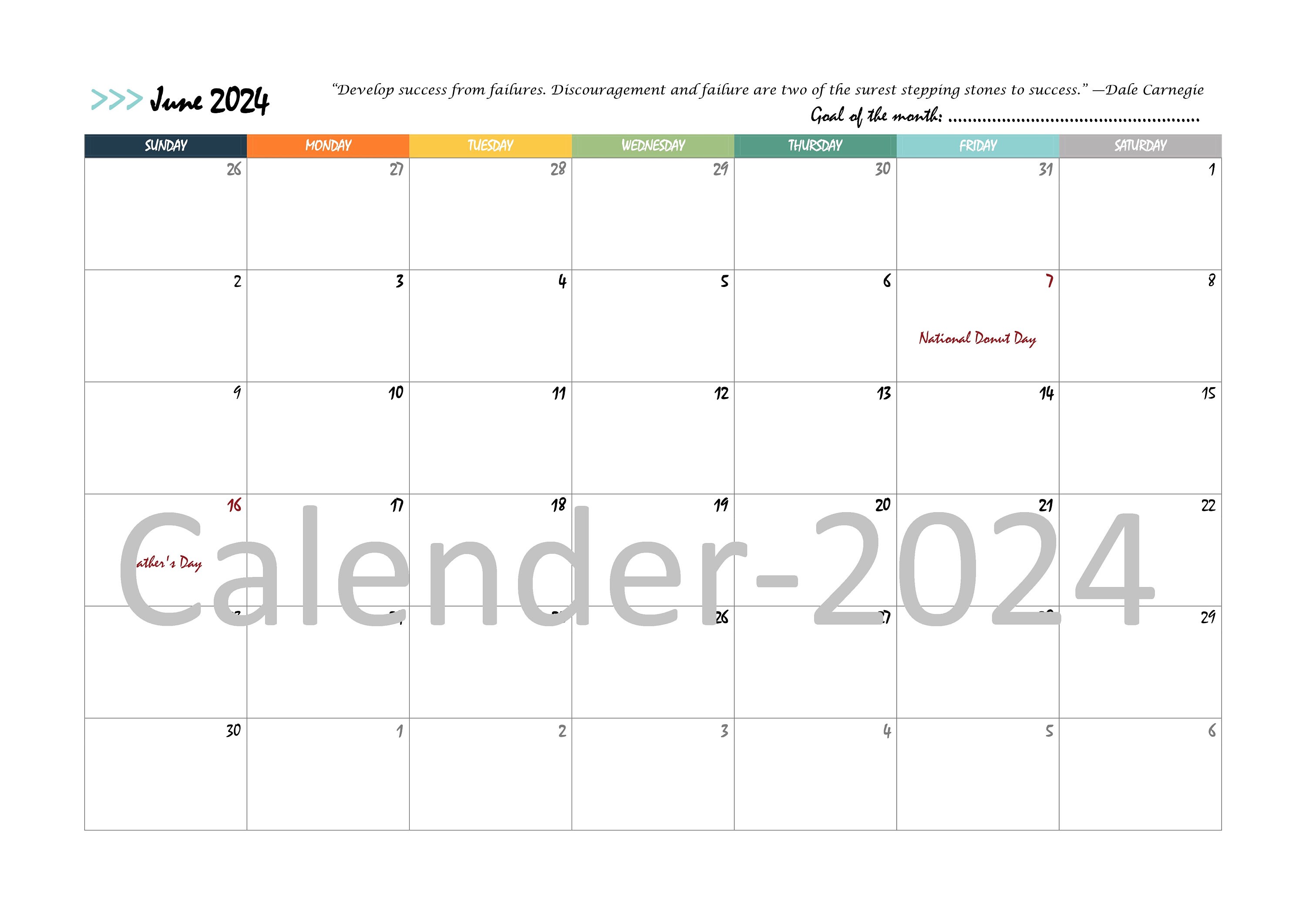 Editable 2024 Digital Calendar, 2024 Calendar Template, Customize With ...