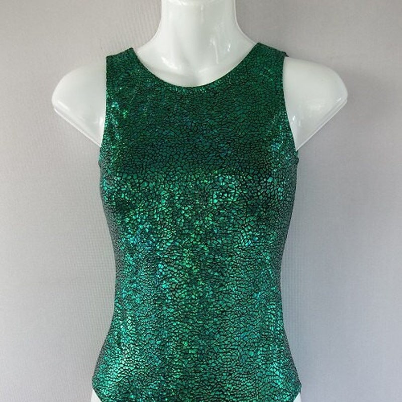 Green Sparkle Leotard - Etsy