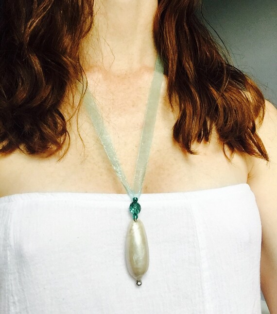 Items similar to Necklace, real seashell necklace, olive shell ...