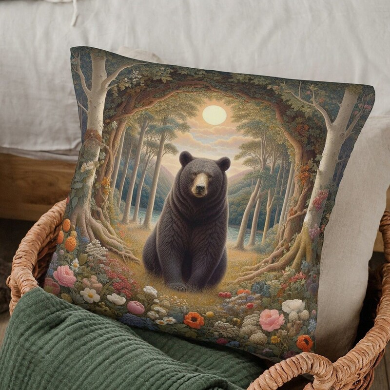 Bear Pillow - Etsy