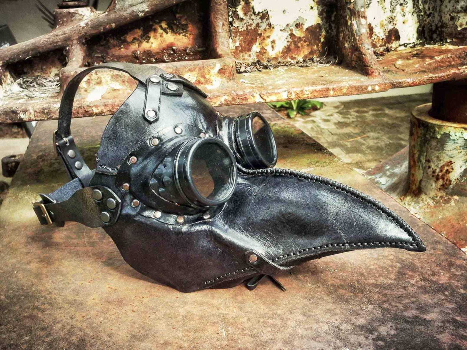 Dr Crow Plague Doctor Steampunk Mask | Etsy