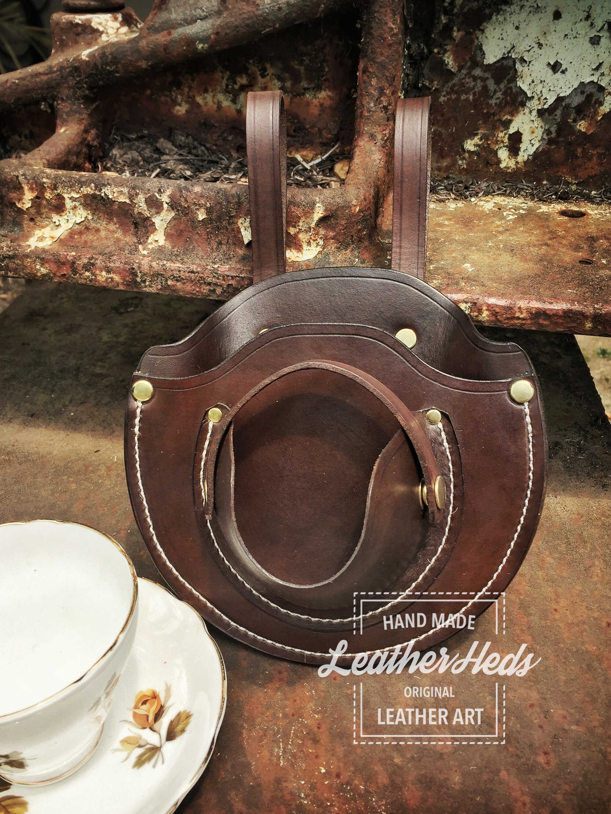 Steampunk Teacup Holster - Brown - Etsy