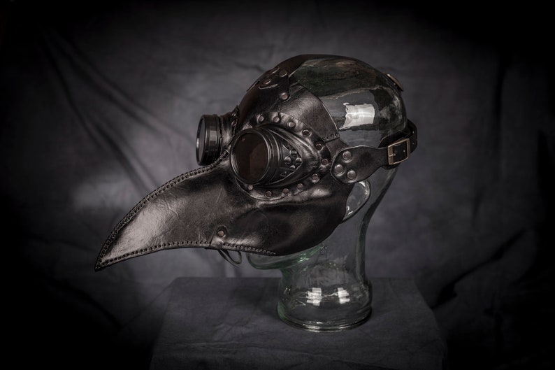 Dr Crow Plague Doctor Steampunk Mask | Etsy Australia