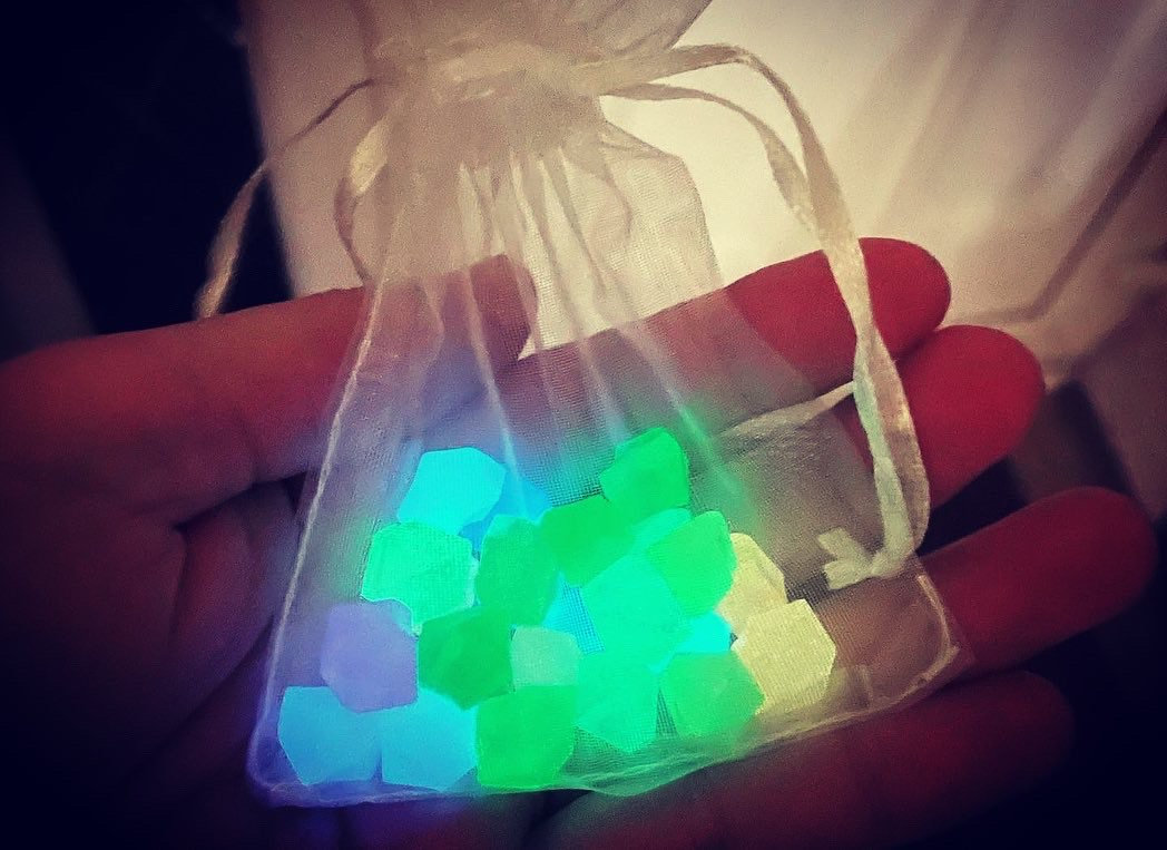 Magic Glowing Pebbles and Poem Santa Reindeer Christmas - Etsy