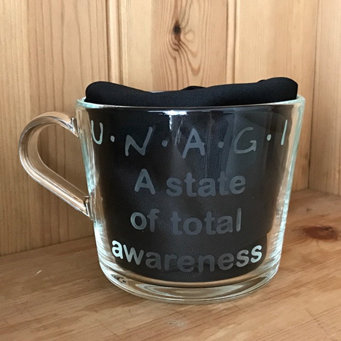 FRIENDS TV Show Inspired Glass Mug With Etched Funny Ross - Etsy UK